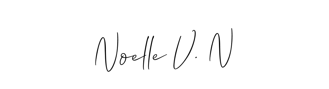 89+ Noelle V. N Name Signature Style Ideas | Special eSignature