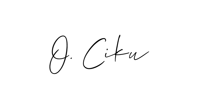 97+ O. Ciku Name Signature Style Ideas | Amazing Name Signature