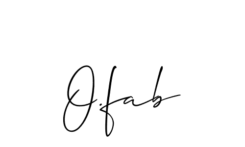 84+ O.fab Name Signature Style Ideas | Super Electronic Signatures