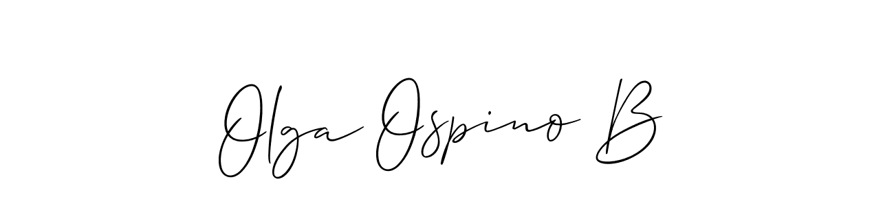 88+ Olga Ospino B Name Signature Style Ideas | FREE Autograph