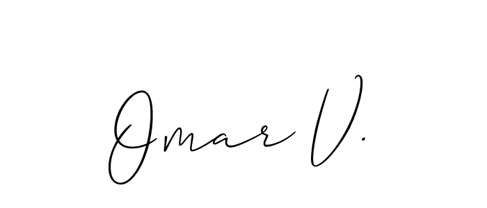 83+ Omar V. Name Signature Style Ideas | Perfect E-Sign