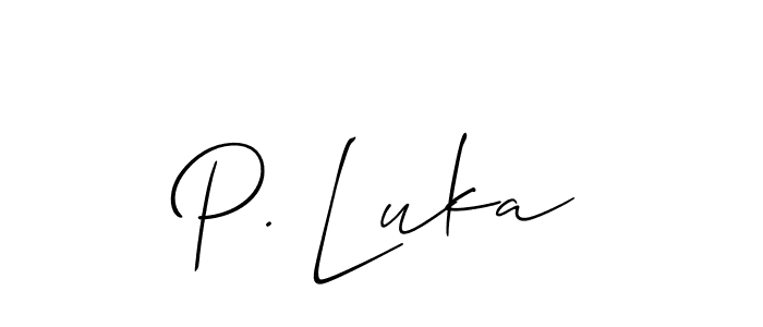 70+ P. Luka Name Signature Style Ideas | Best Online Signature