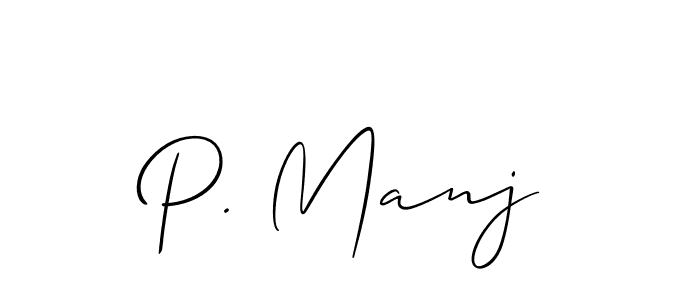 100+ P. Manj Name Signature Style Ideas | Good E-Sign