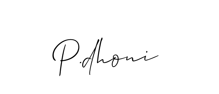 82+ P.dhoni Name Signature Style Ideas | Wonderful Electronic Signatures