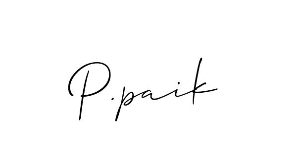 79+ P.paik Name Signature Style Ideas | Amazing E-Sign