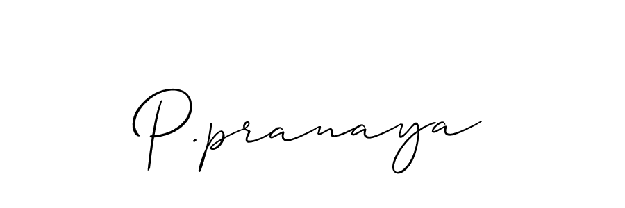 94+ P.pranaya Name Signature Style Ideas | Latest E-Sign