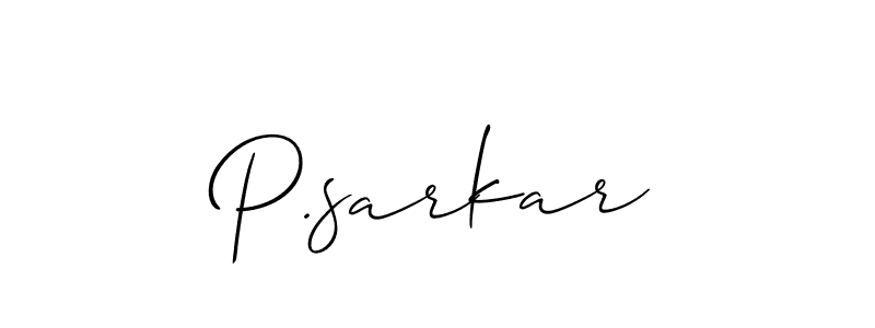 84+ P.sarkar Name Signature Style Ideas | Unique Online Signature