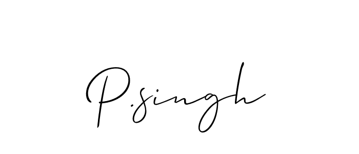 76+ P.singh Name Signature Style Ideas | Special E-Signature