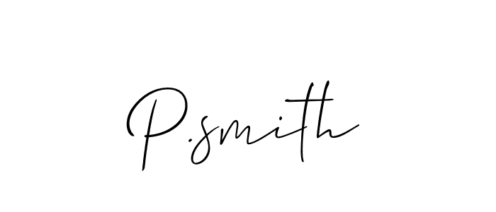 100+ P.smith Name Signature Style Ideas | FREE Autograph