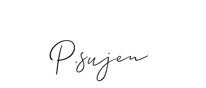 93+ P.sujen Name Signature Style Ideas | Get Autograph