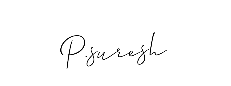 71+ P.suresh Name Signature Style Ideas | Best Electronic Sign