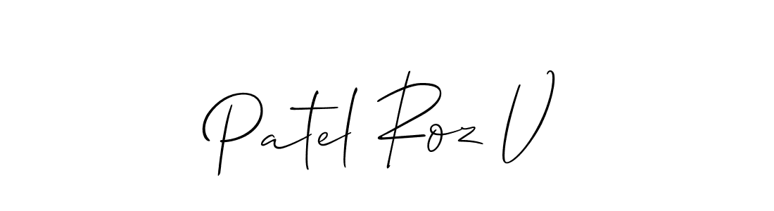 81+ Patel Roz V Name Signature Style Ideas | Special Electronic Signatures