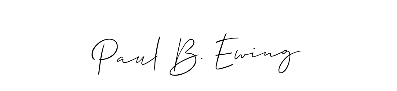 83+ Paul B. Ewing Name Signature Style Ideas | Good Digital Signature