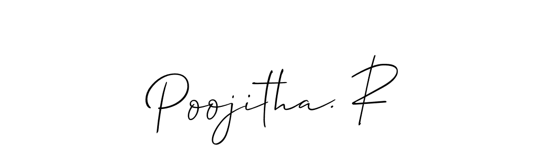 100+ Poojitha. R Name Signature Style Ideas | Perfect Online Signature