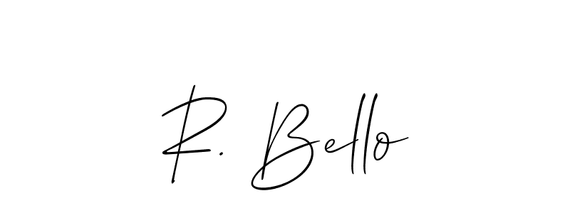 86+ R. Bello Name Signature Style Ideas | Great Name Signature