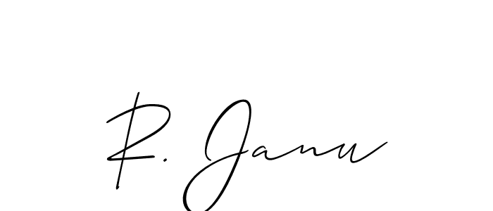 85+ R. Janu Name Signature Style Ideas | FREE Online Signature