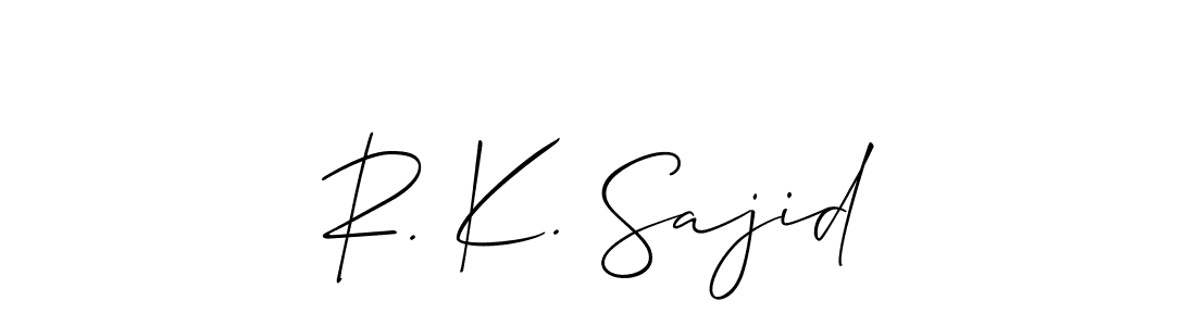 99+ R. K. Sajid Name Signature Style Ideas | FREE eSignature