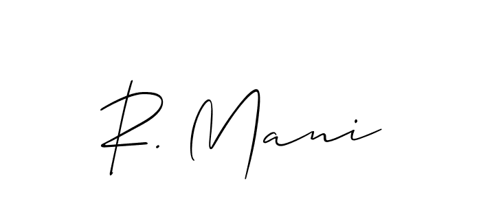 72+ R. Mani Name Signature Style Ideas | Special eSignature