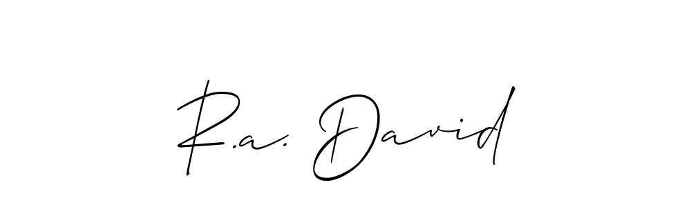 80+ R.a. David Name Signature Style Ideas | Ultimate Electronic Sign