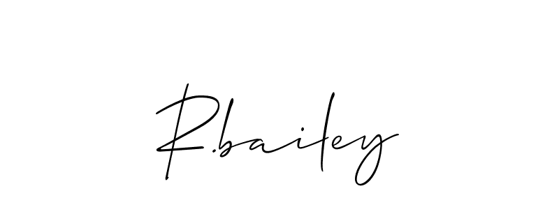 96+ R.bailey Name Signature Style Ideas | Special Electronic Signatures