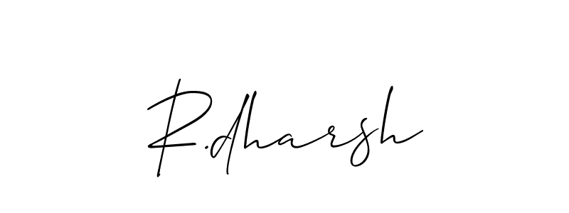 87+ R.dharsh Name Signature Style Ideas | Fine Name Signature