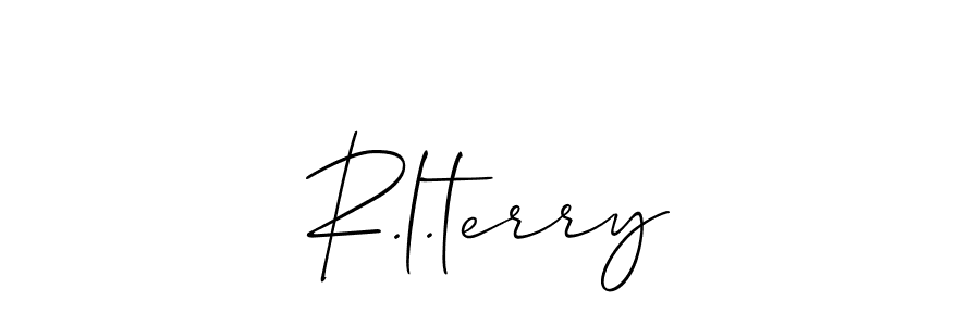 86+ R.l.terry Name Signature Style Ideas | Ideal Digital Signature