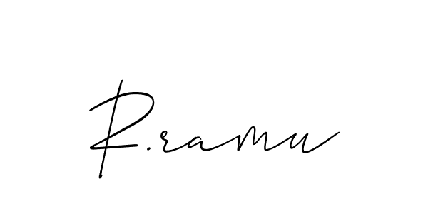 94+ R.ramu Name Signature Style Ideas | Cool eSignature