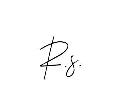 72+ R.s. Name Signature Style Ideas | First-Class Online Autograph