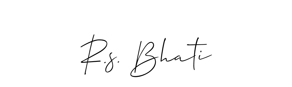 77+ R.s. Bhati Name Signature Style Ideas | Superb Name Signature