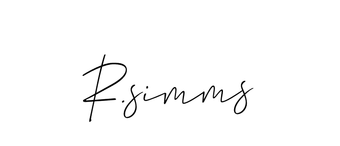88+ R.simms Name Signature Style Ideas | Outstanding Electronic Sign
