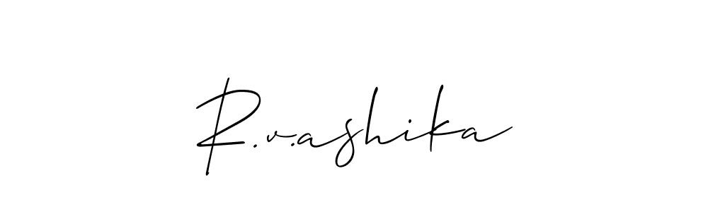 97+ R.v.ashika Name Signature Style Ideas | Cool eSign