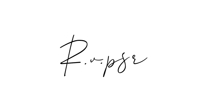 97+ R.v.psr Name Signature Style Ideas | Exclusive Electronic Sign