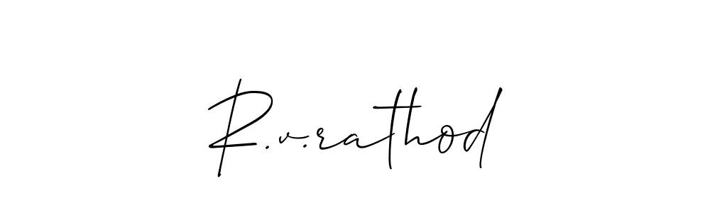 96+ R.v.rathod Name Signature Style Ideas | Exclusive eSign