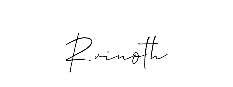 87+ R.vinoth Name Signature Style Ideas | Special eSignature