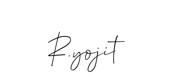 86+ R.yojit Name Signature Style Ideas | Great E-Signature