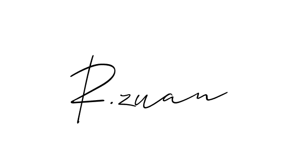 98+ R.zuan Name Signature Style Ideas | Outstanding Electronic Sign