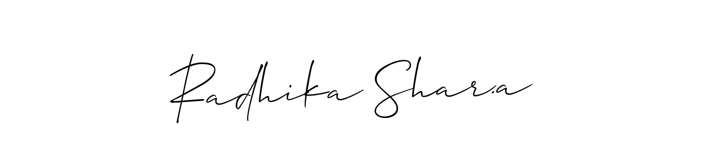 72+ Radhika Shar.a Name Signature Style Ideas | Wonderful Electronic Sign