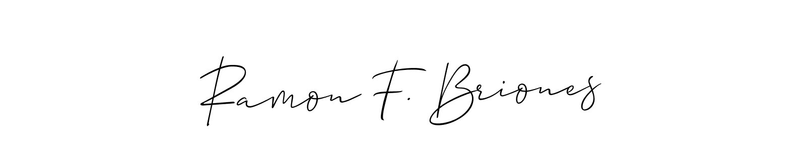 75+ Ramon F. Briones Name Signature Style Ideas | Latest Online Signature