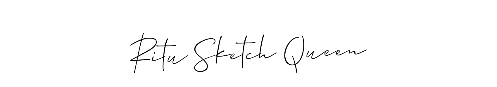 83+ Ritu Sketch Queen Name Signature Style Ideas | Unique eSignature