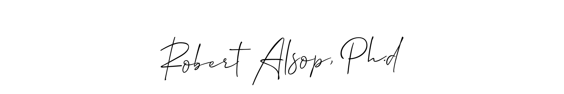99+ Robert Alsop, Ph.d Name Signature Style Ideas | Best Name Signature