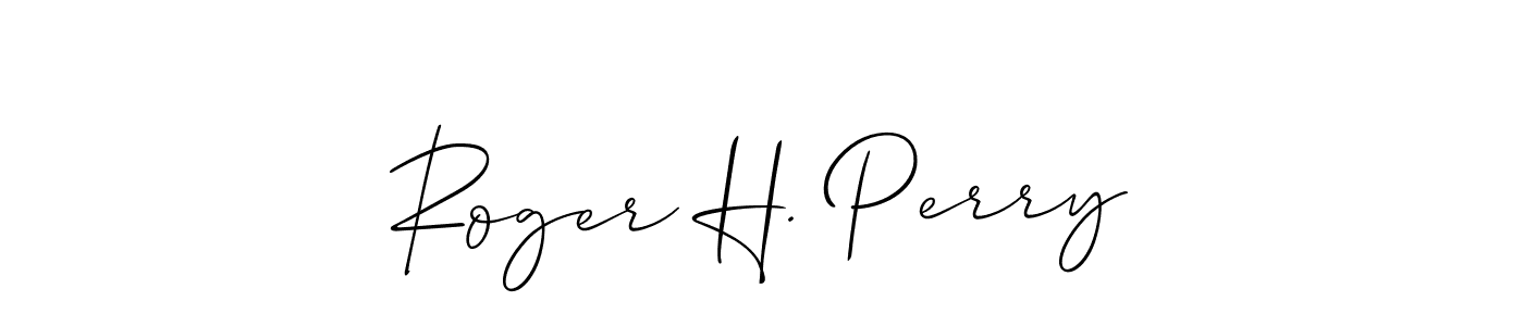 86+ Roger H. Perry Name Signature Style Ideas | Wonderful eSignature