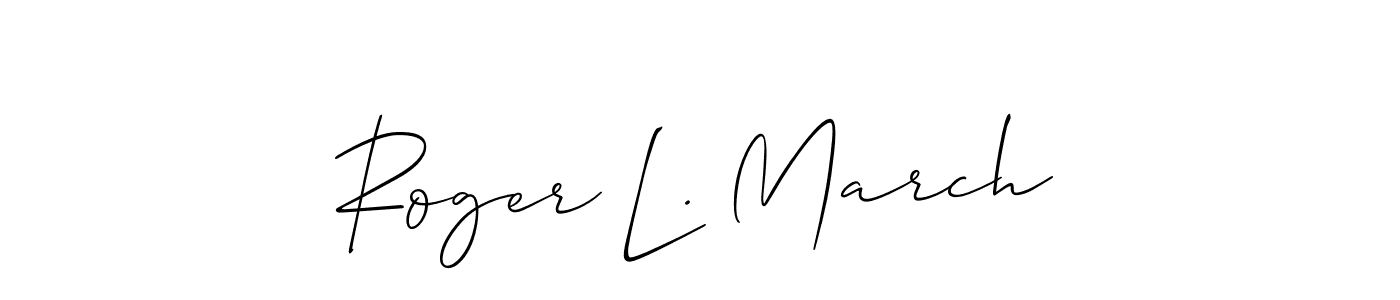 84+ Roger L. March Name Signature Style Ideas | Ideal Name Signature
