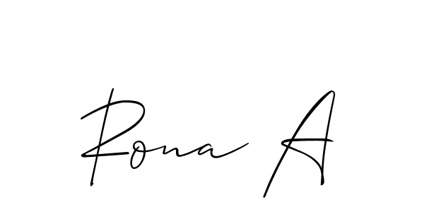 96+ Rona A Name Signature Style Ideas | Wonderful eSign