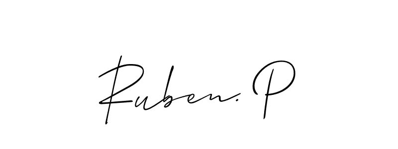 89+ Ruben. P Name Signature Style Ideas | Special Online Signature