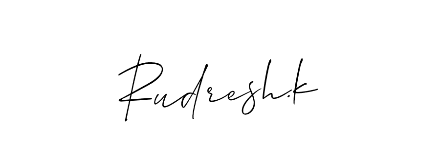 79+ Rudresh.k Name Signature Style Ideas | Great E-Signature