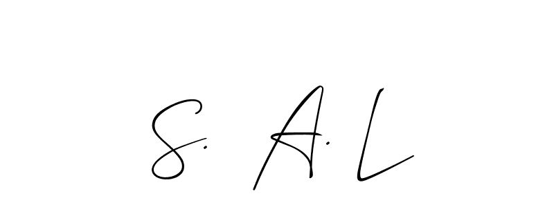 74+ S. A. L Name Signature Style Ideas | Perfect Online Signature