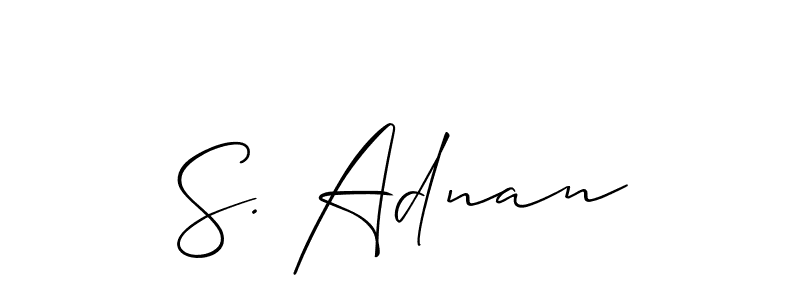 100+ S. Adnan Name Signature Style Ideas | Ideal Autograph