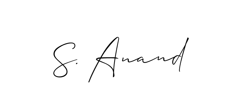 100+ S. Anand Name Signature Style Ideas | Fine eSign