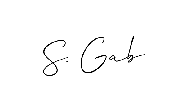 90+ S. Gab Name Signature Style Ideas | Ideal Online Signature