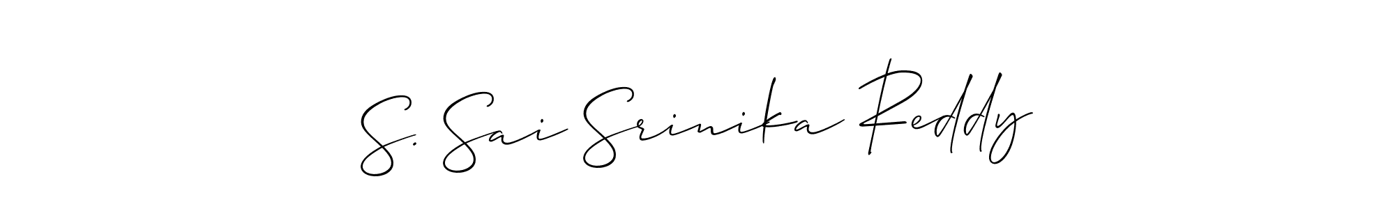97+ S. Sai Srinika Reddy Name Signature Style Ideas | Superb Autograph